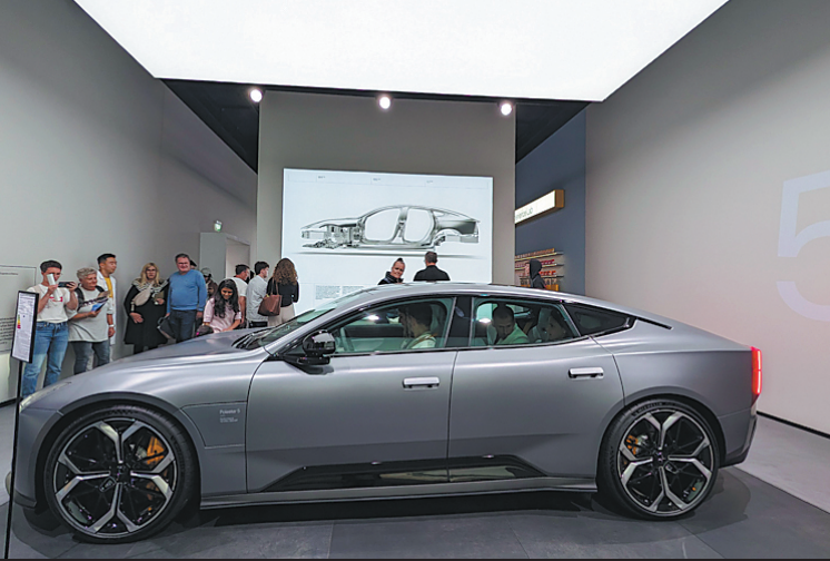 Chinese EVs make impression at Munich auto show_National_The People’s ...